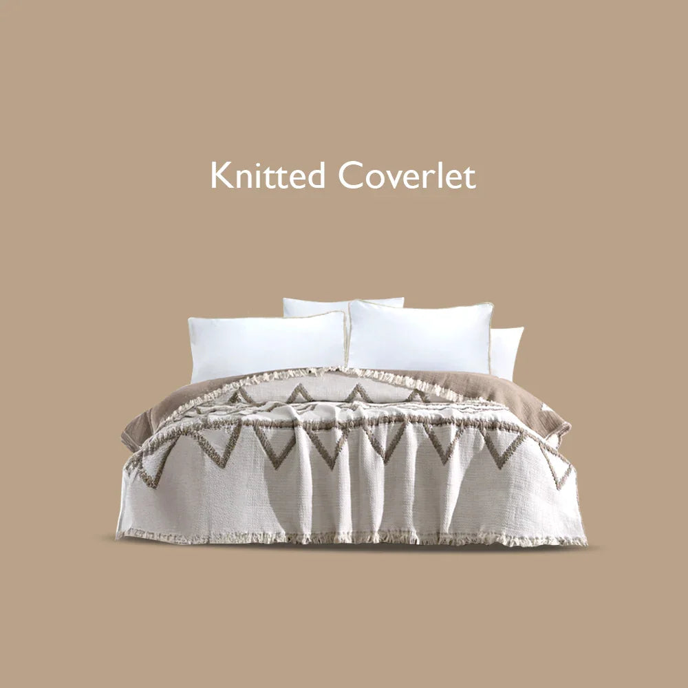 Knitted Comforter – Family Bed